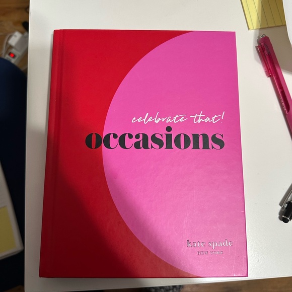 Accents | Kate Spade Book Celebrate That Occasions New | Poshmark